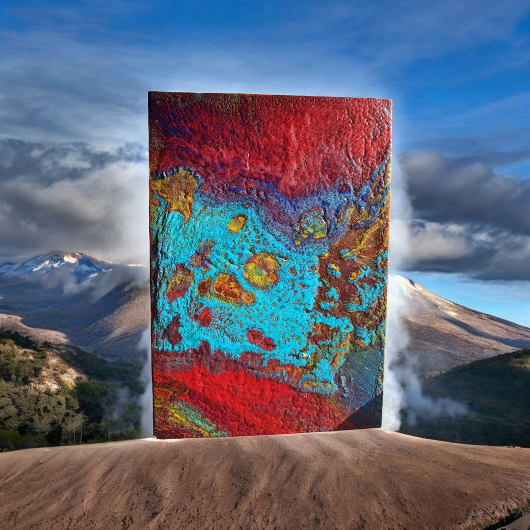 Volcanoes (print) - Etsy