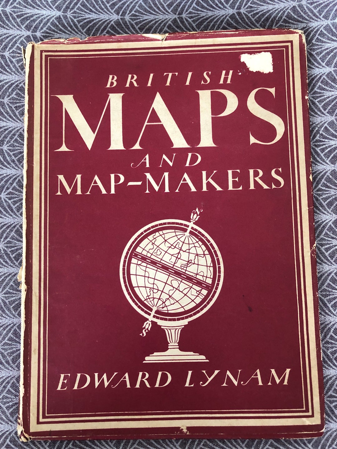 Vintage British Maps and Mapmakers Hardback Book With Dustjacket. 1944 ...