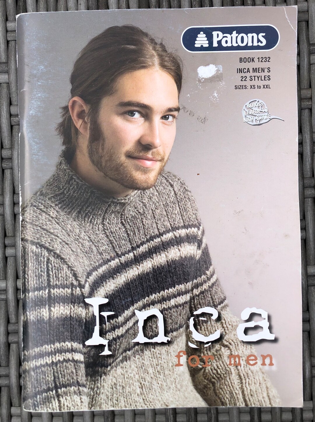 Patons Inca Mens Knitted Designs Booklet. XS XXL. - Etsy Australia