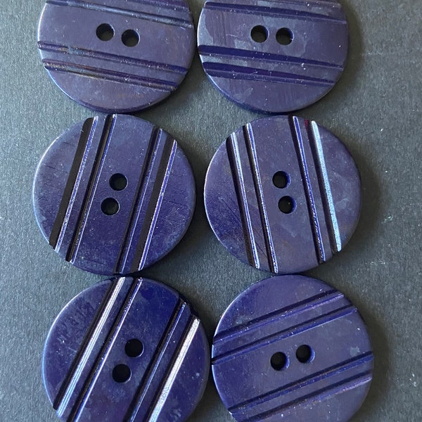 Dark Blue Buttons - Etsy UK