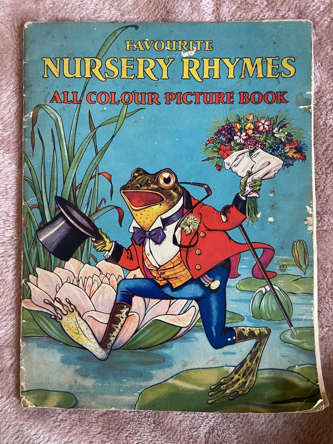 Vintage Favourite Nursery Rhymes All Colour Picture Book. - Etsy