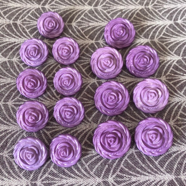 Light Purple Buttons - Etsy