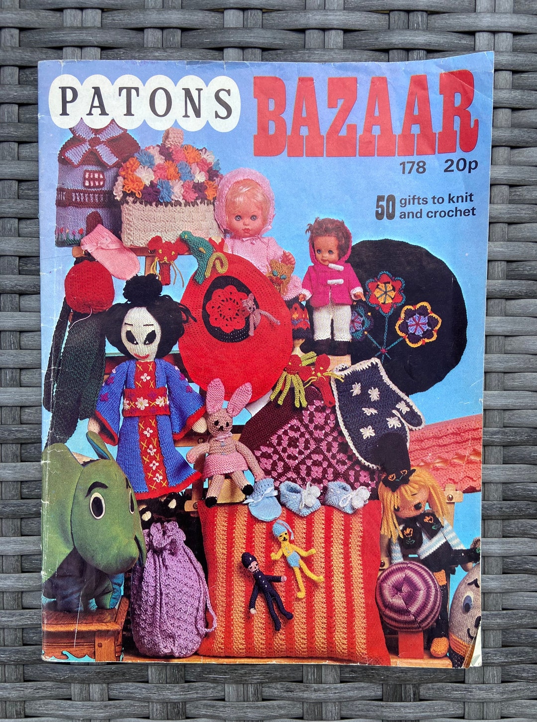 Vintage Patons Bazaar Booklet. 178. - Etsy