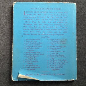 Vintage Childrens Book - Grey Rabbits May Day. Alison Uttley. 2nd ...