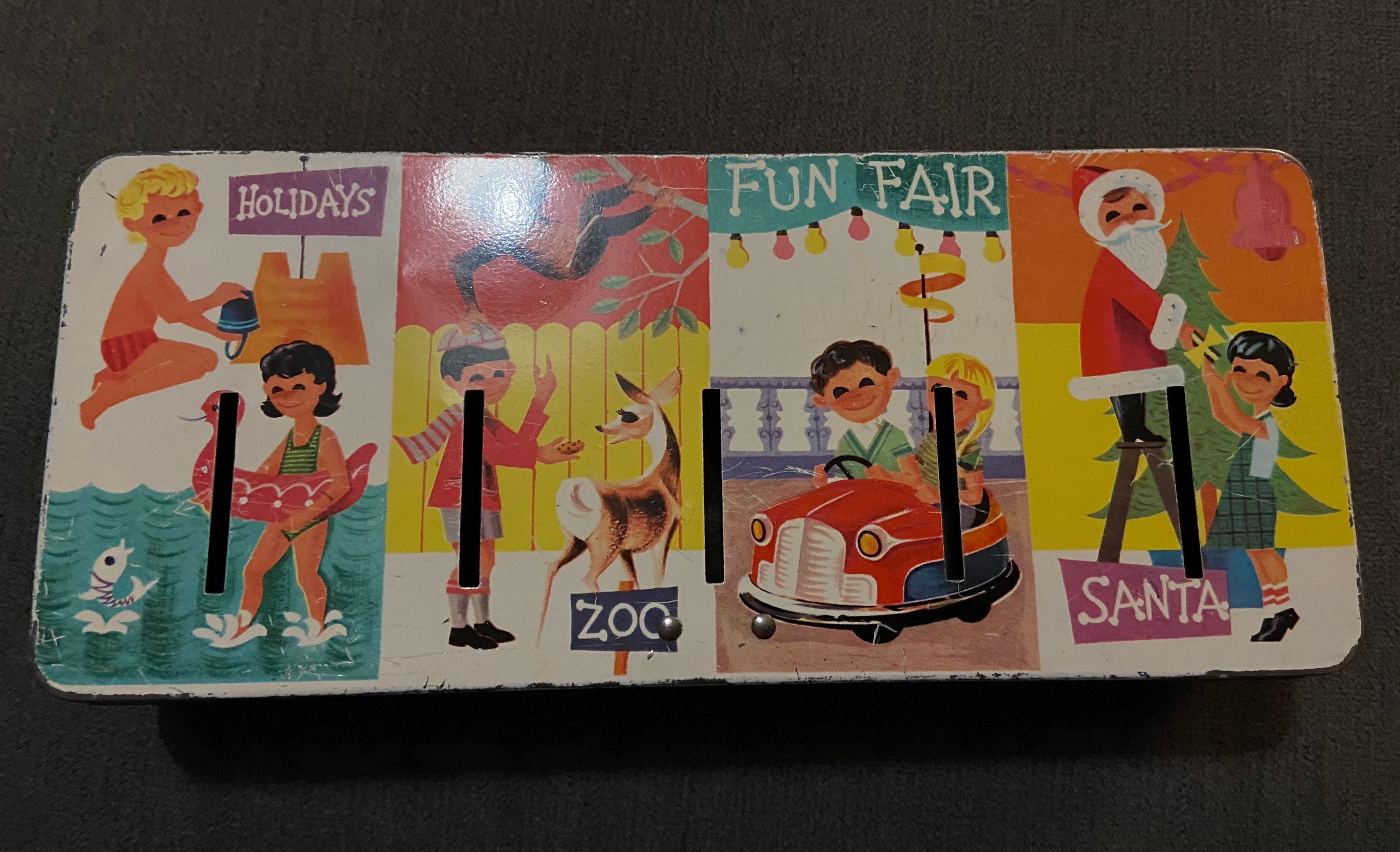 Vintage 1960’s Children’s Fun Savings Tin/money Box. - Etsy