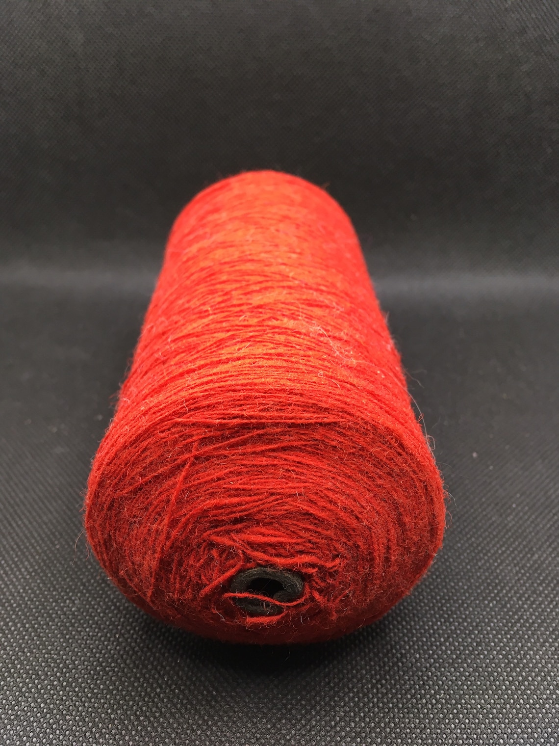 Small Vintage Dark Red Yarn. - Etsy