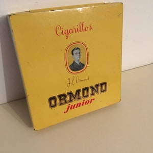 Vintage Swiss Cigarillos Ormond Junior Tin. - Etsy