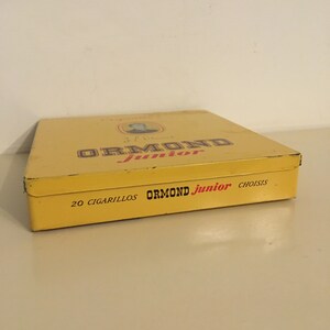Vintage Swiss Cigarillos Ormond Junior Tin. - Etsy