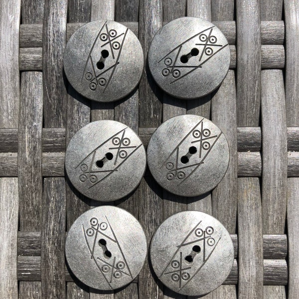 Silver Tone Buttons - Etsy
