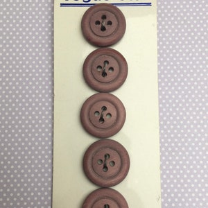 Vintage Vogue Star Pale Burgundy Buttons. 19mm. - Etsy