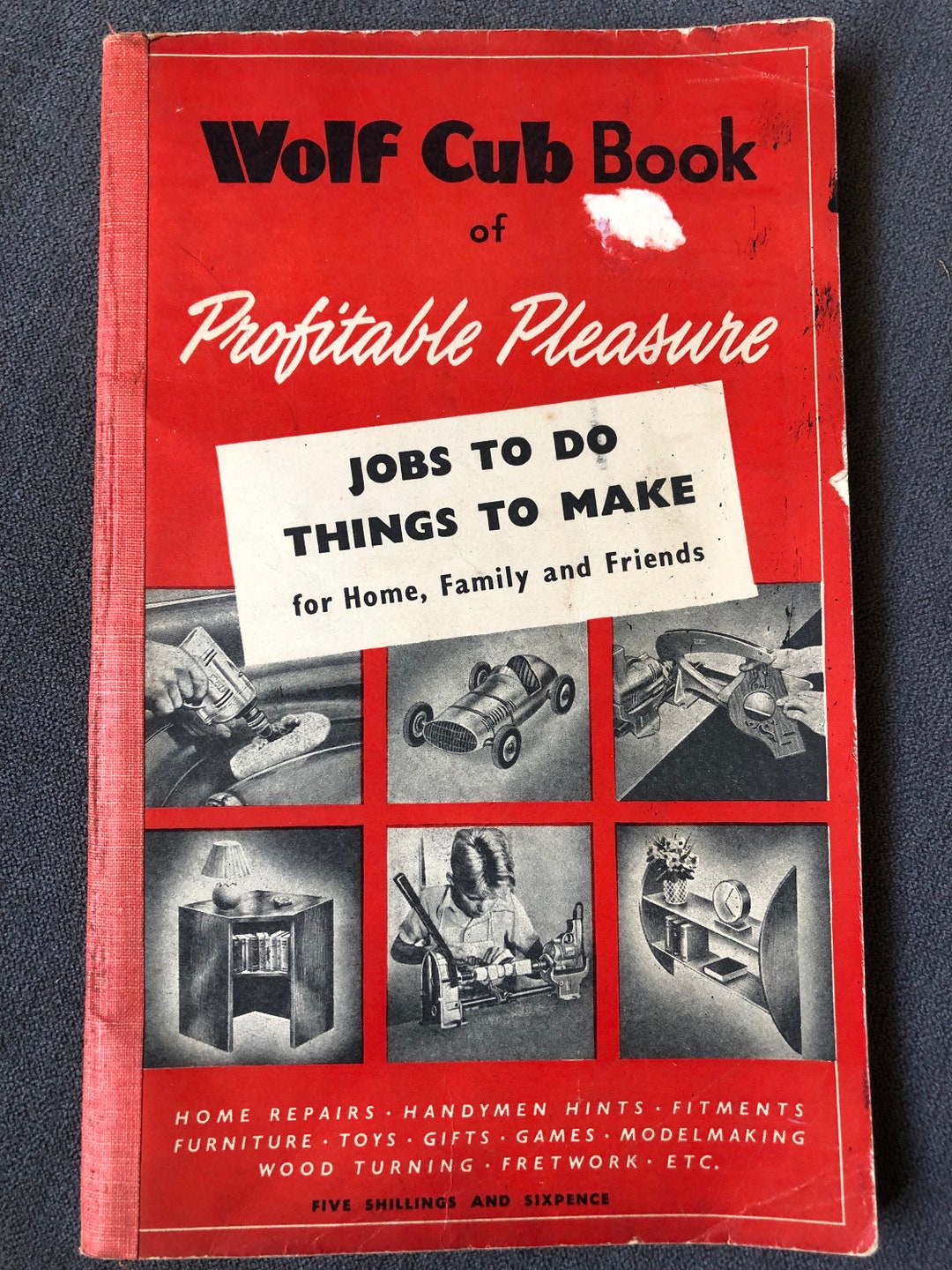 Vintage Wolf Cub Book of Profitable Pleasure. 1955. - Etsy