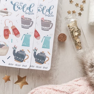 Sticker Sheet Stay Warm Bullet Journal and Planner Sticker - Etsy