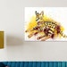 African Serval Cat Painting Artwork Wall Decor, Jungle, Big Cats ...
