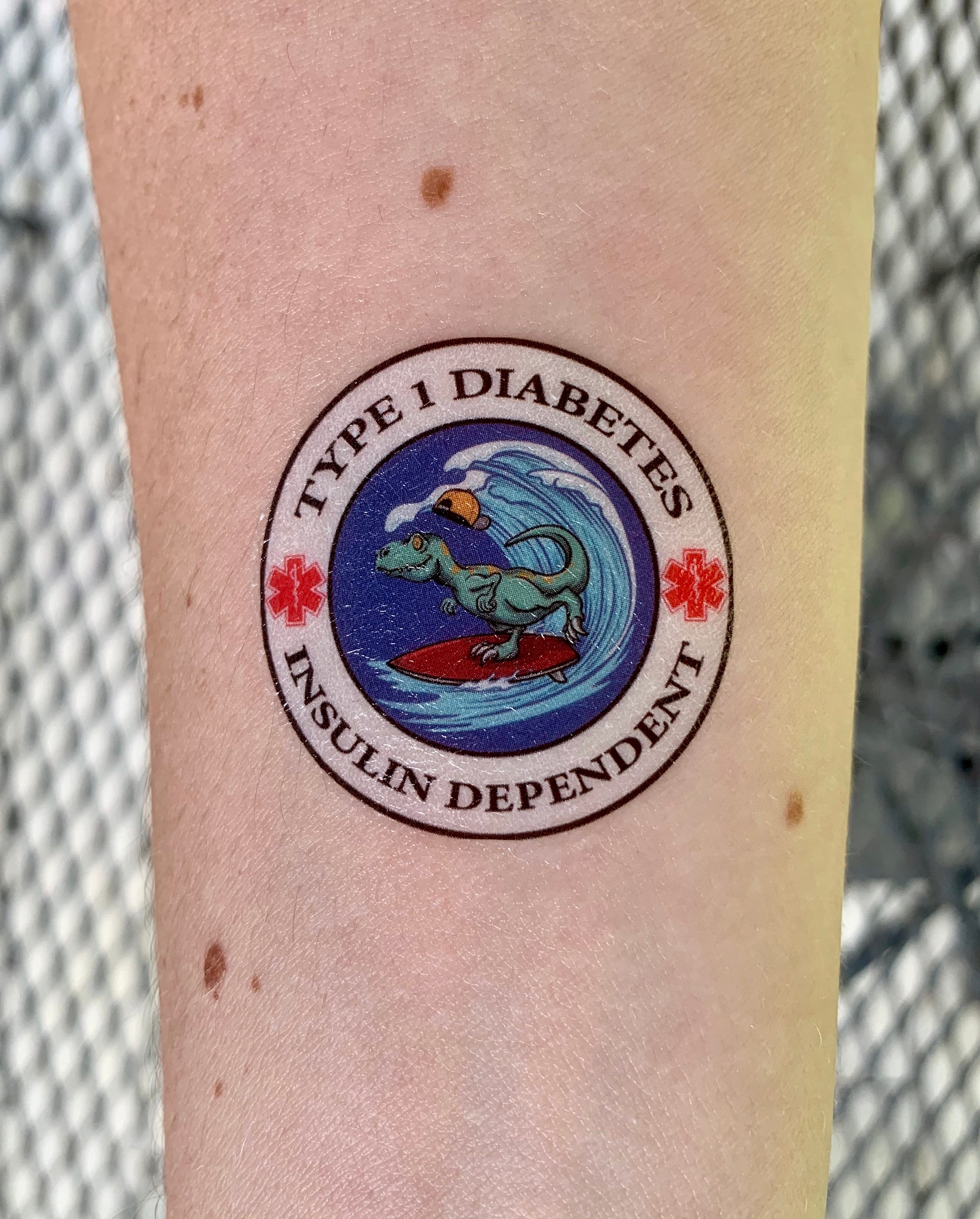 Type 1 Diabetes Insulin Dependent Medical Alert Temporary - Etsy