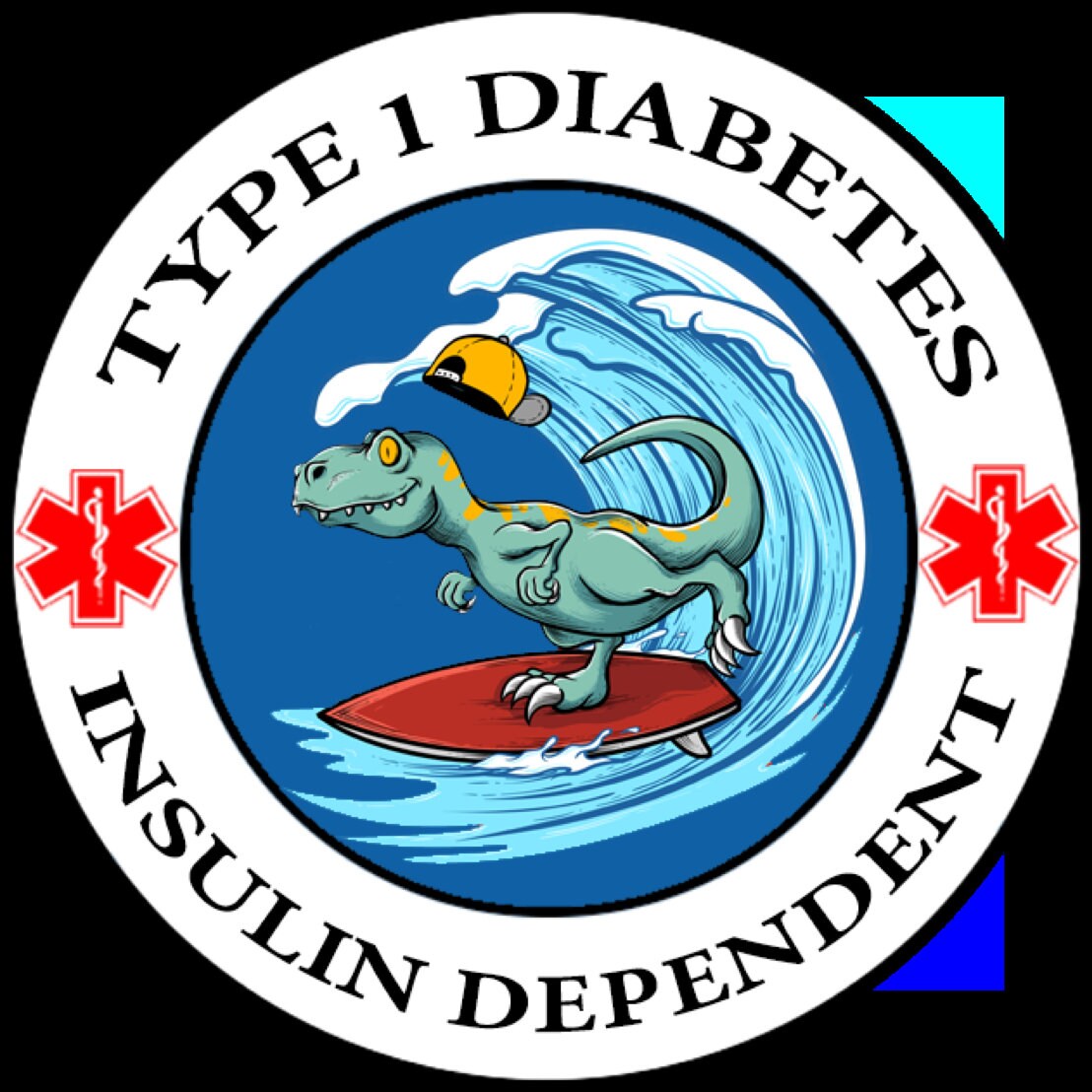 Type 1 Diabetes Insulin Dependent Medical Alert Temporary - Etsy