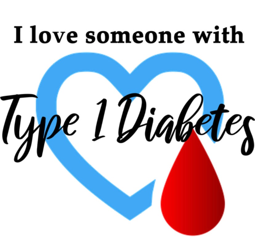 Type 1 Diabetes Temporary Tattoo Type 1 Diabetes Awareness - Etsy