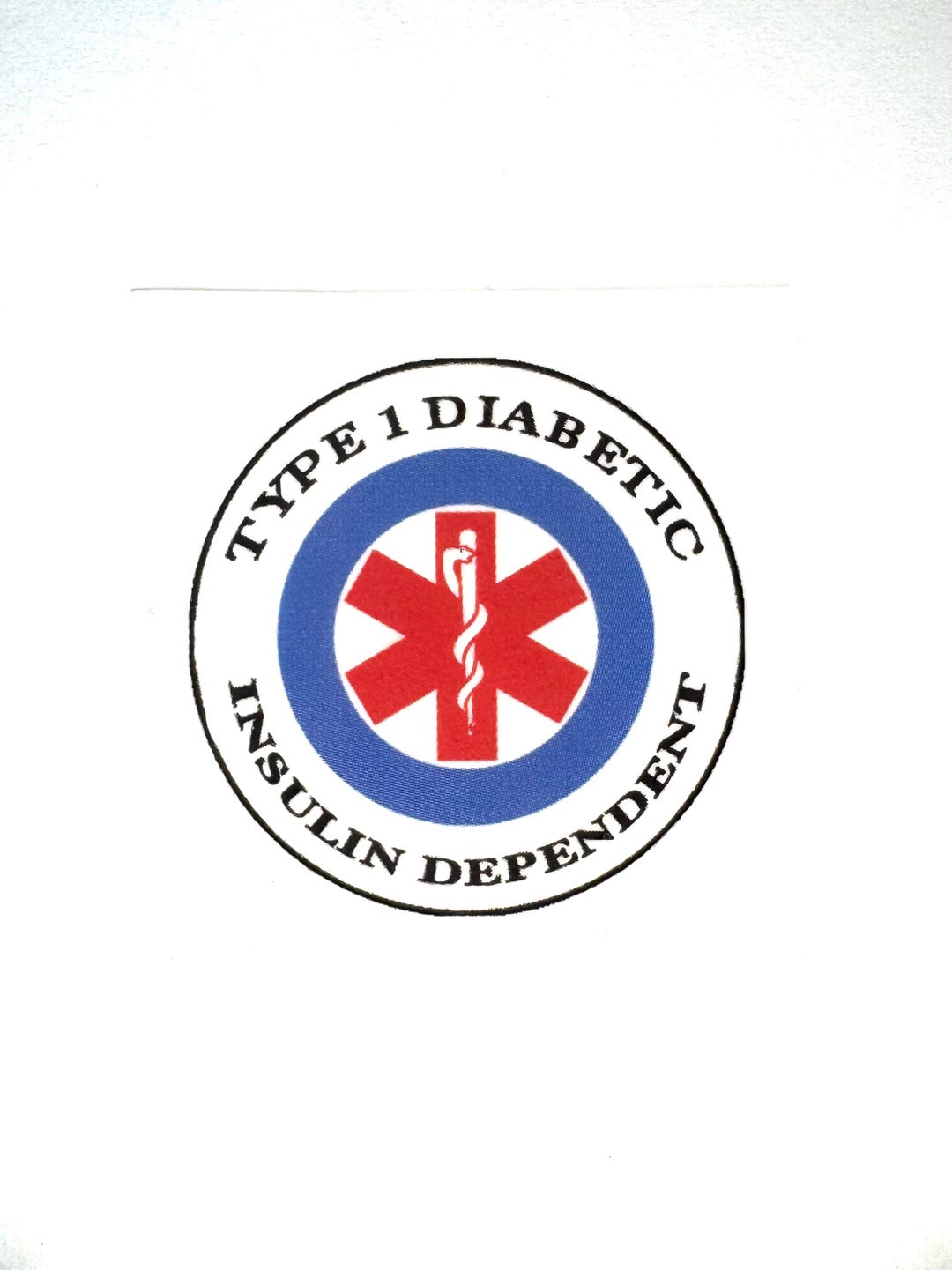 Type One Diabetes Medical Alert Tattoo- Medical ID - Etsy
