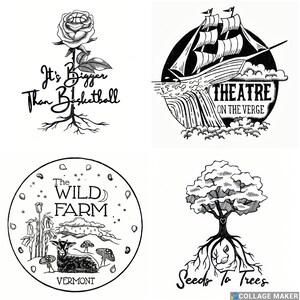 Custom Linocut Logo, Block Print Logo, Custom Block Print, Unique Logo ...