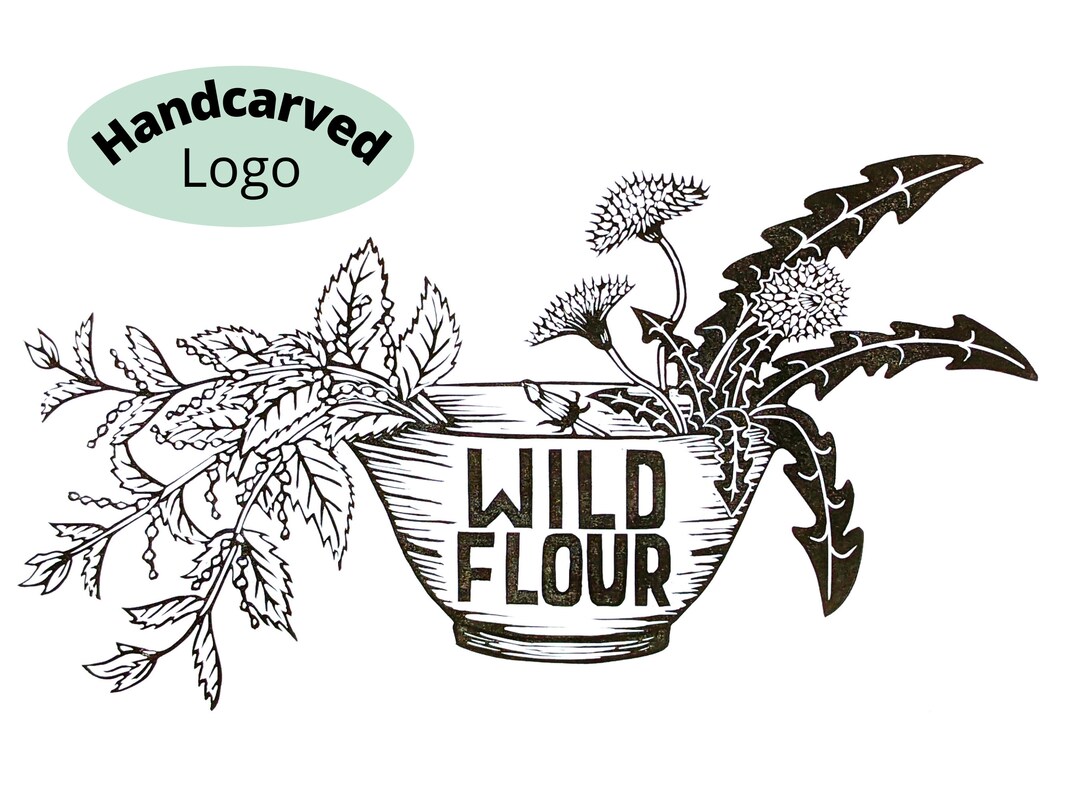 Custom Linocut Logo Block Print Logo Custom Block Print - Etsy