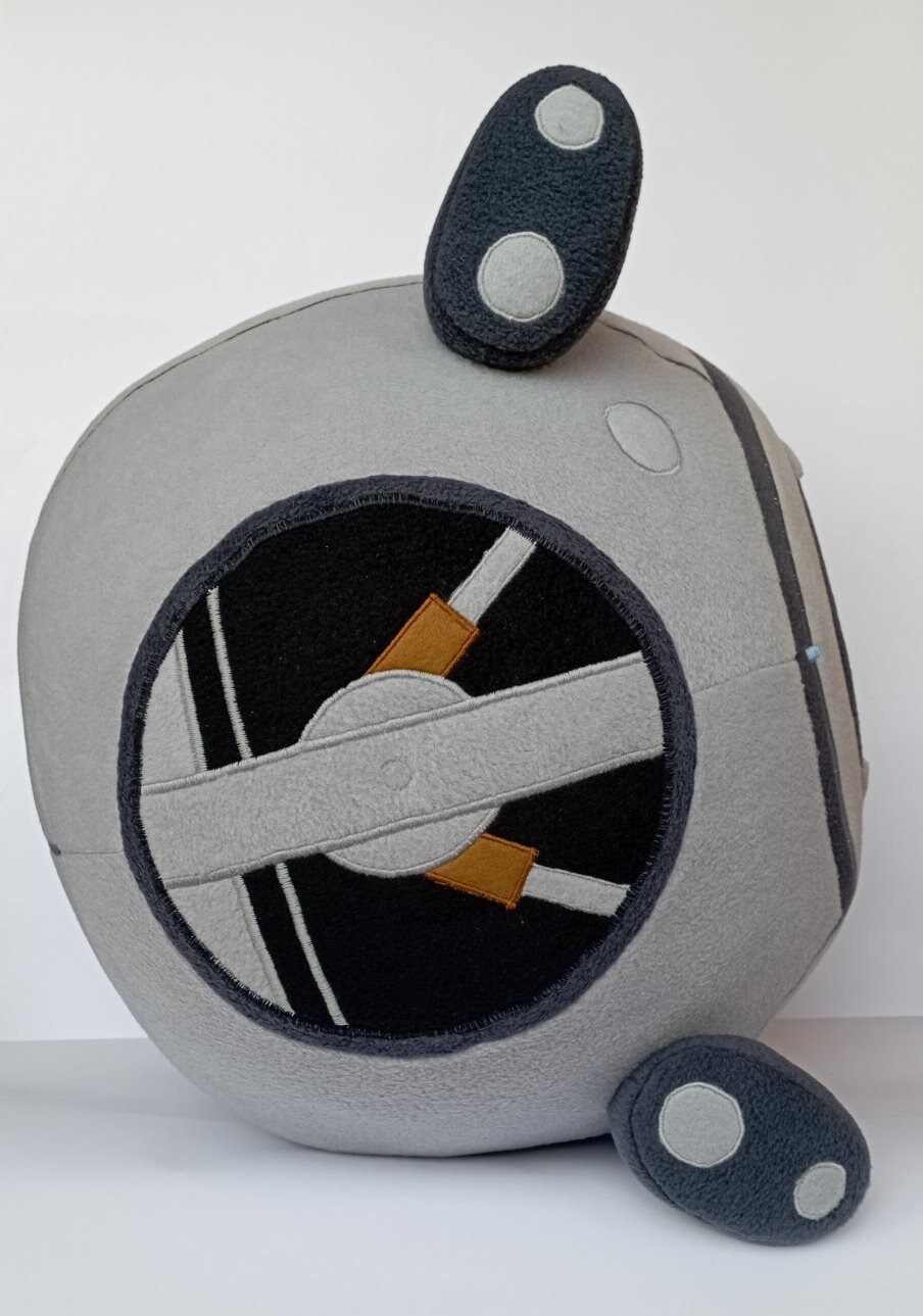 Wheatley Robot Plushie From Game Character Commission Stuffed Toy ...