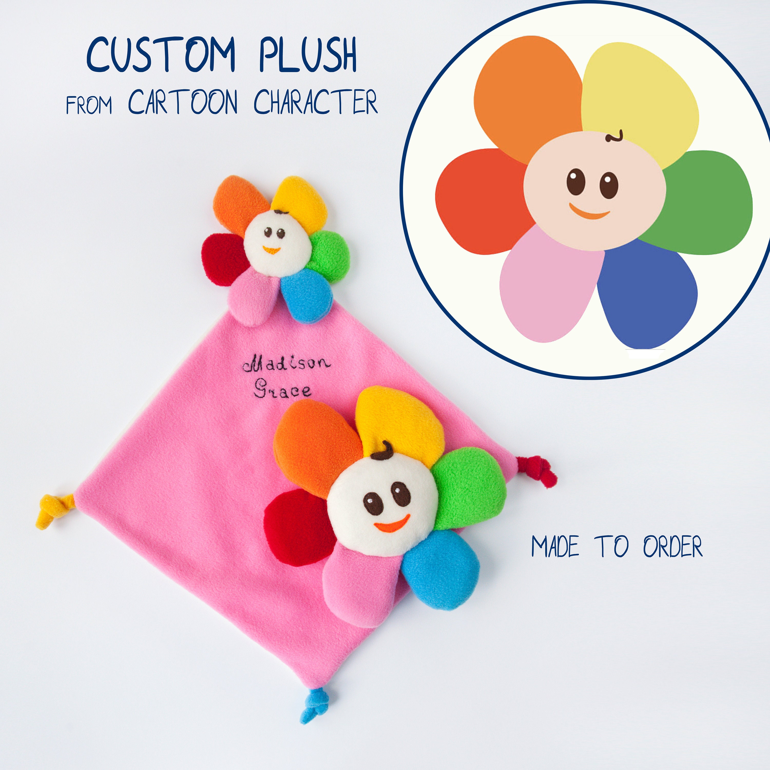 Plushie From Author Character Commission Toy From Book Cartoon - Etsy