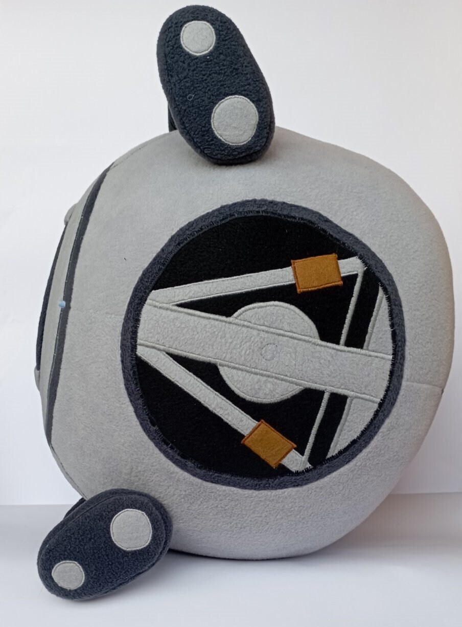 Wheatley Robot Plushie From Game Character Commission Stuffed Toy ...