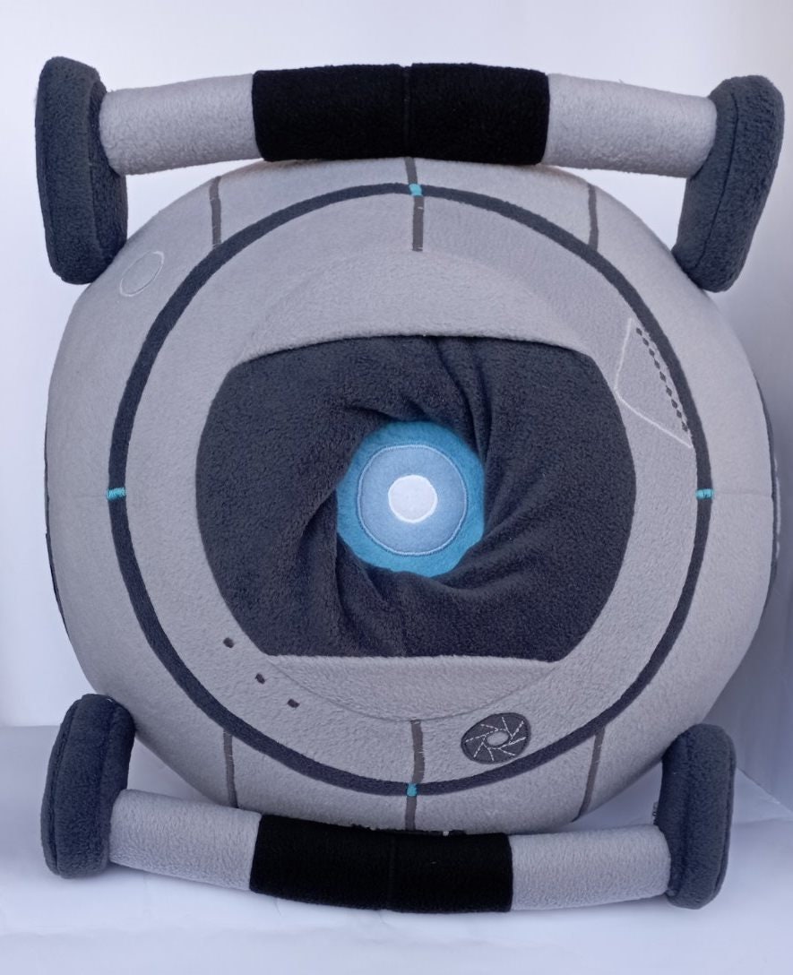 Wheatley Robot Plushie From Game Character Commission Stuffed Toy ...