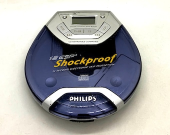 Philips Portable CD Player Discman With Belt Clip 45 ESP Jogproof ...
