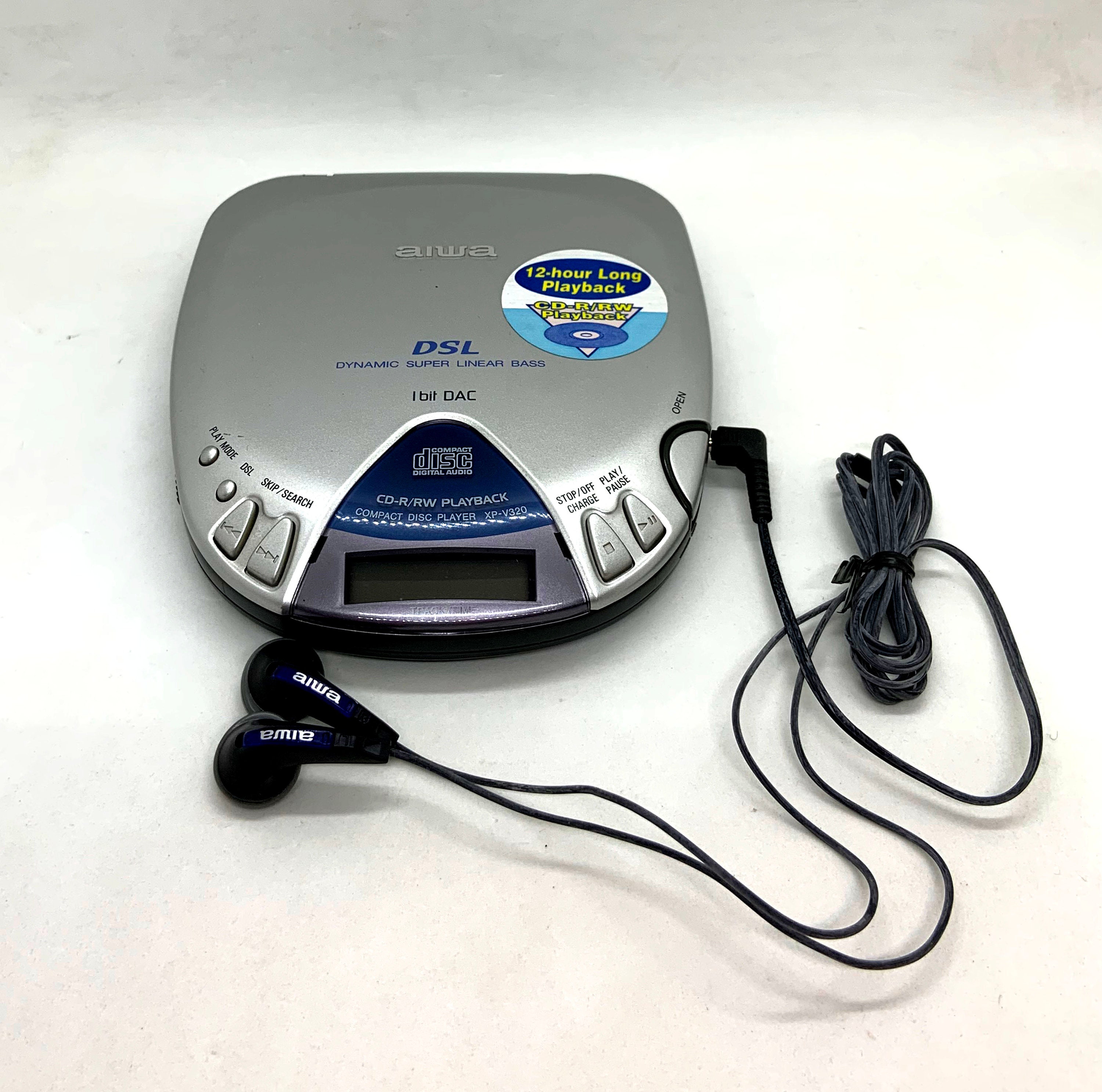 NOS 90s AIWA Discman / Portable Cd Player With Original Box ...