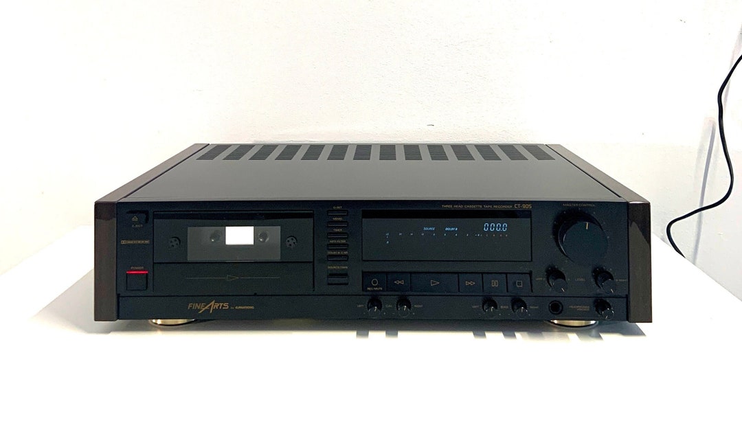 Audiophile Grundig Finearts CT 905 3 Head Cassette Deck - Etsy
