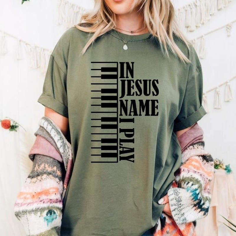 In Jesus Name I Play - Etsy
