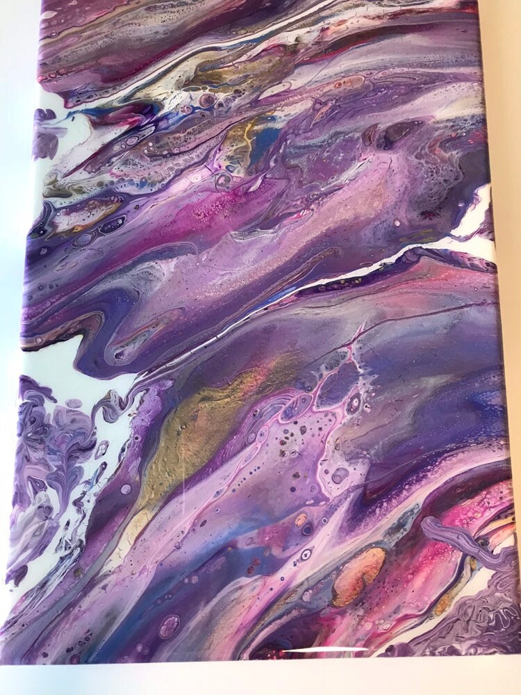 Purple Reign 12 X 24 - Etsy