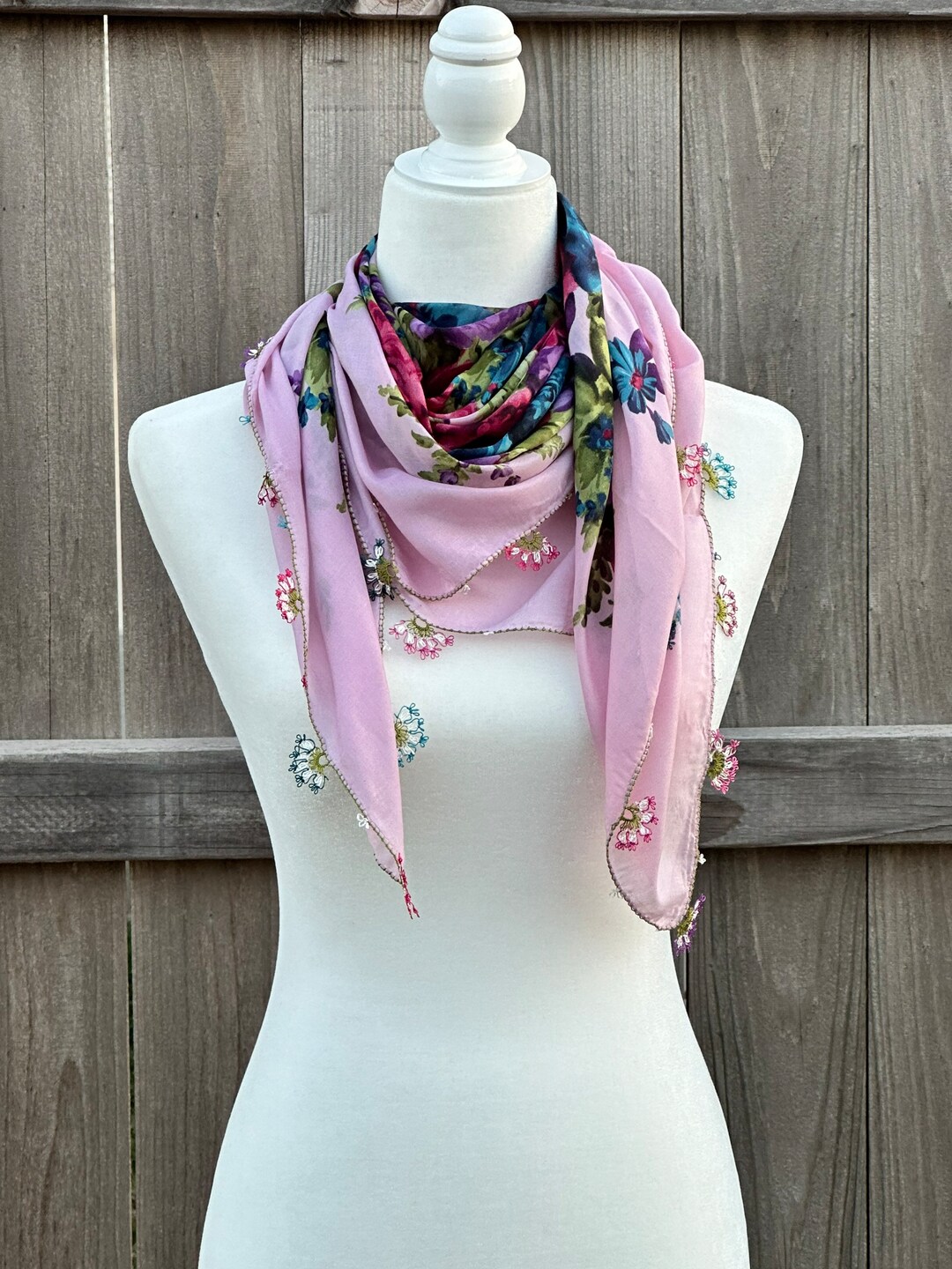 Handmade Turkish Scarf Authentic Ottoman Design Turkish Scarf for Women ...