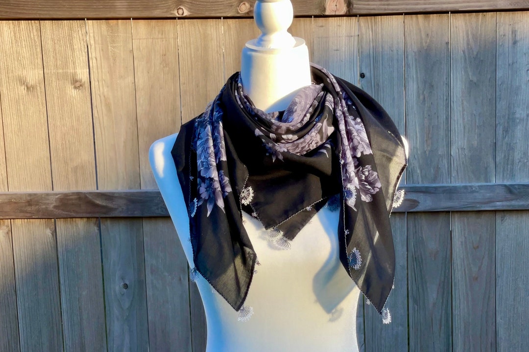 Handmade Turkish Scarf - Authentic Ottoman Design - Turkish Scarf for ...