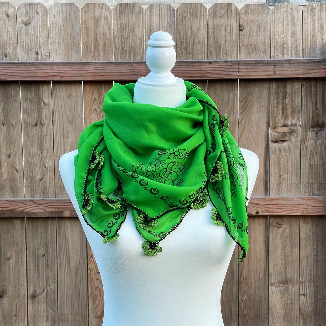 Handmade Turkish Scarf Authentic Ottoman Design Turkish Scarf for Women ...