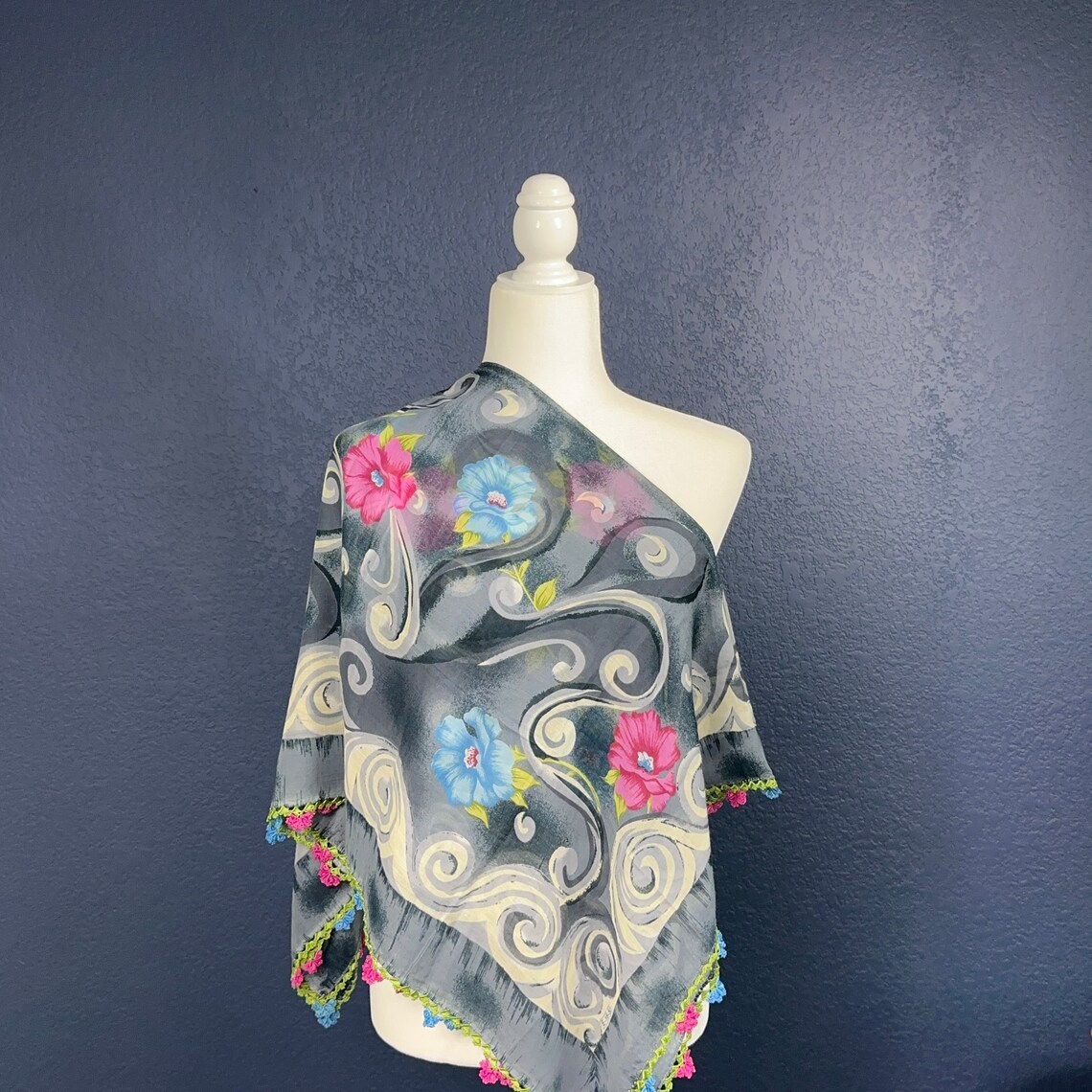 Handmade Turkish Scarf - Authentic Ottoman Design - Turkish Scarf for ...