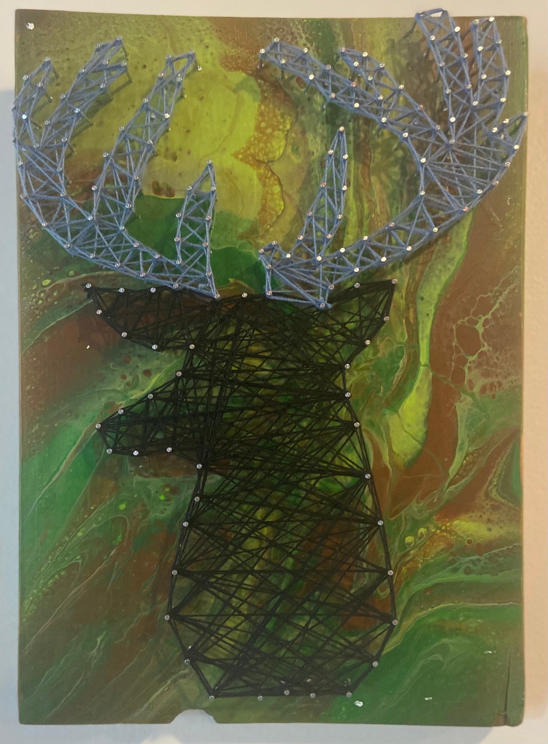 Moosehead Acrylic String Art - Etsy