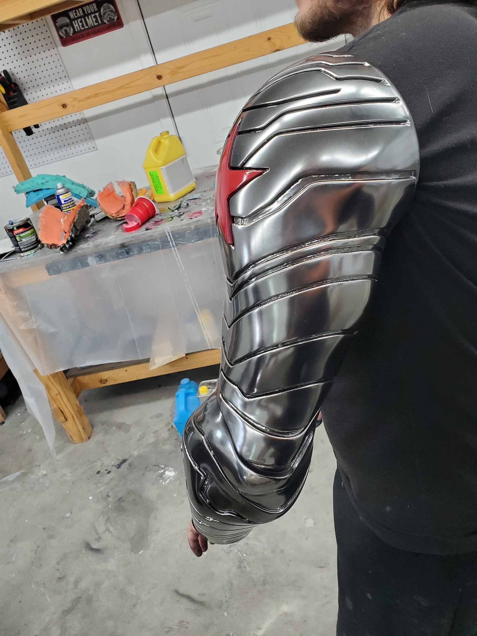 Winter Soldier Inspired Arm - Etsy