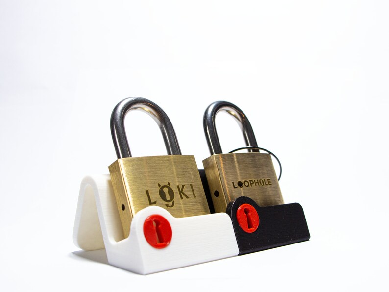 Loki & Loophole Lock Puzzle Bundle, Puzzle Locks, Puzzle Stand, Complex ...