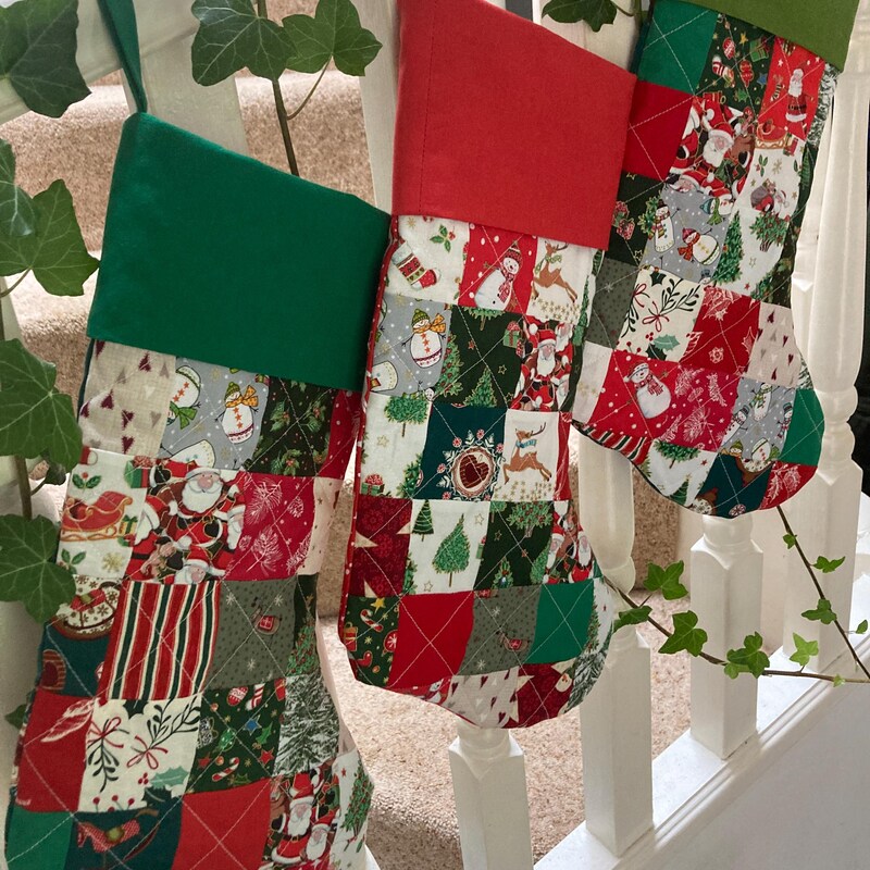 Patchwork Christmas Etsy