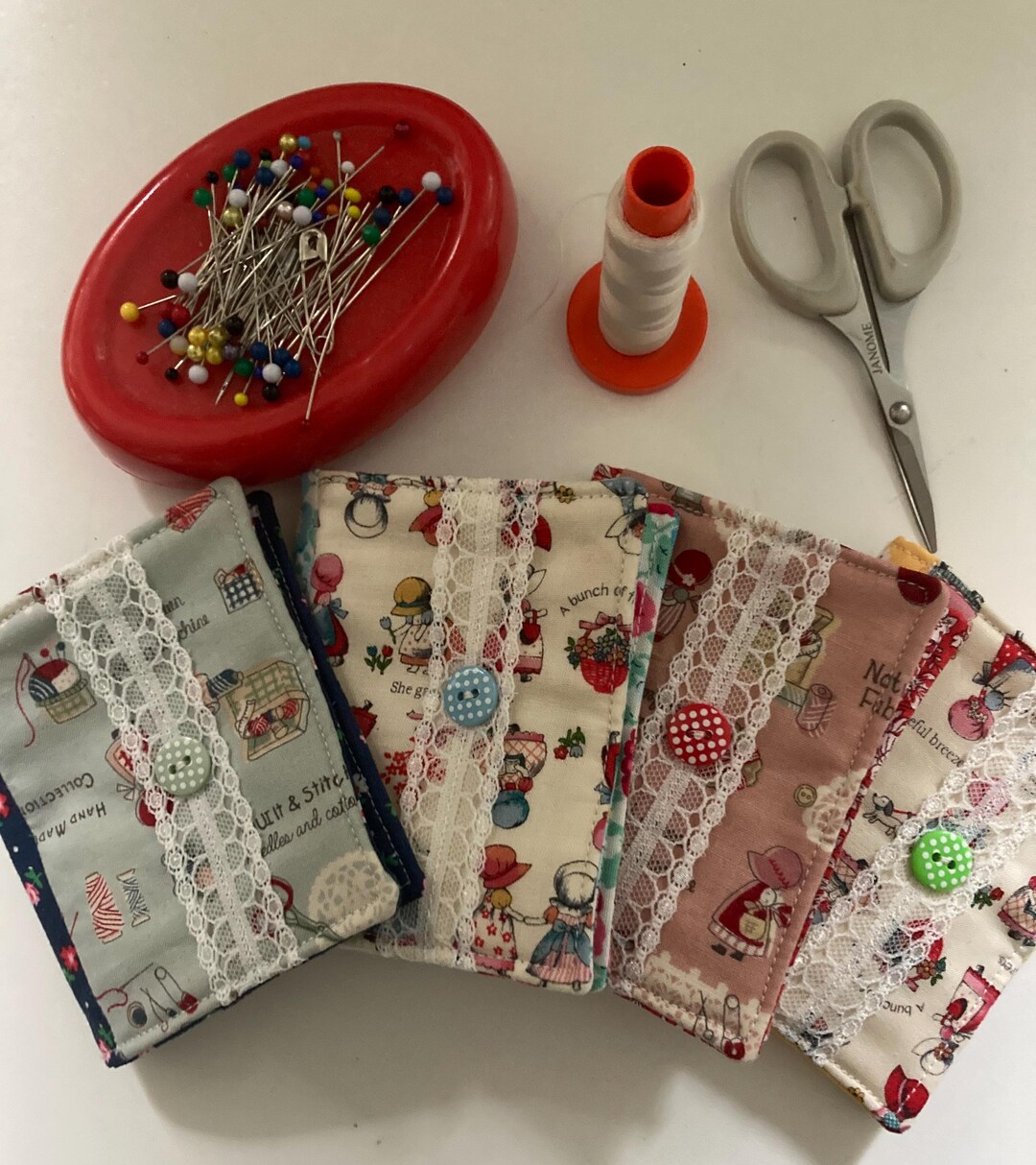 Handmade Vintage Style Needlecase: Sewing Accessory Gift - Etsy