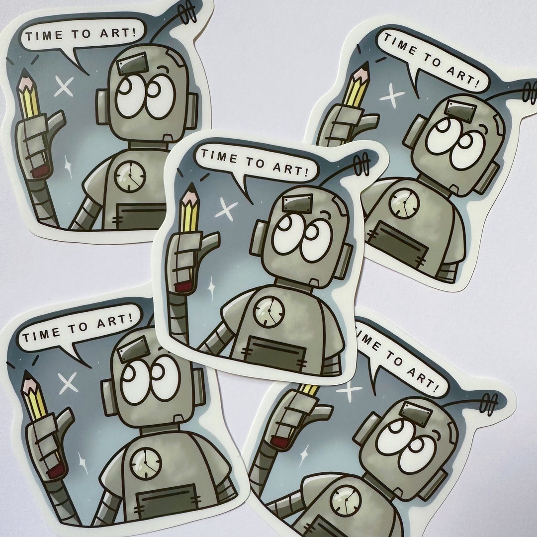 Time to Art Ecko Sticker // Limited Edition - Etsy