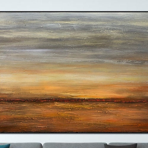 Abstract Landscape Painting Large Painting on Canvas Original - Etsy
