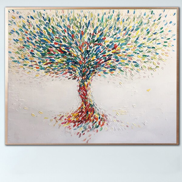 Large Tree Paintings - Etsy