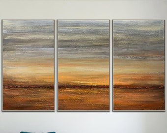Set of 3 Paintings - Etsy