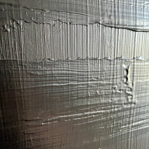 31x31 Abstract Black Grid Acrylic Painting Modern Original Wall Art ...