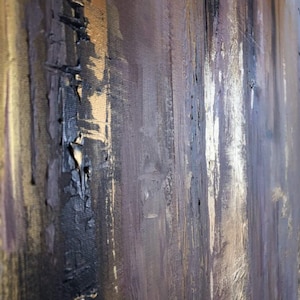 Subtle Gradients Art Light and Shadow Art Golden Leaf Painting Visual ...