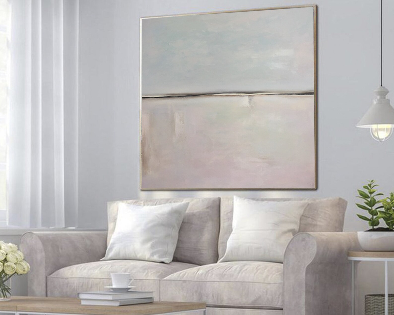 Calming Painting Abstract Paintings on Canvas Oil Painting - Etsy