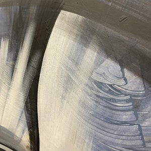 Large Abstract Dual Face Portrait Paintings on Canvas Surreal Art in ...