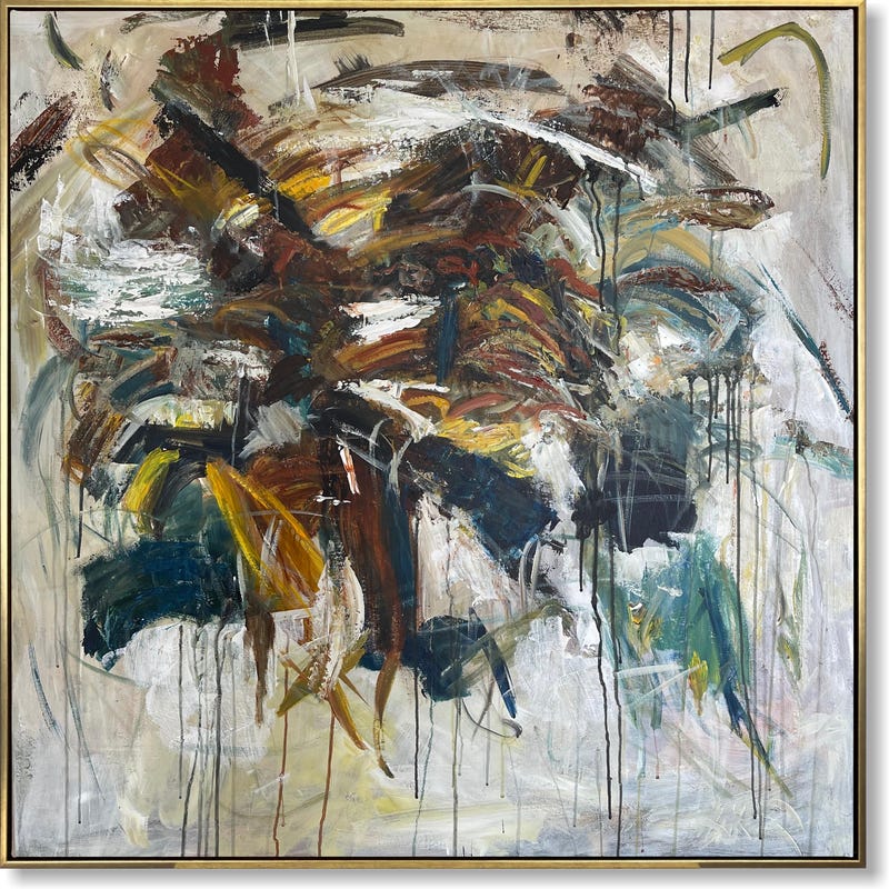 Bold Abstract Art - Etsy